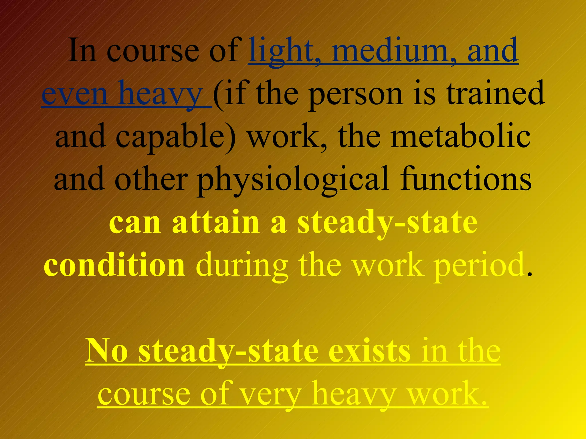 Work physiology | PPT