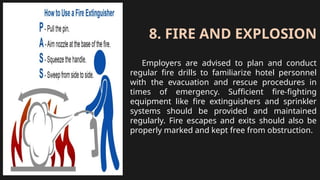 common workplace hazards in worksplace .pptx | First Aid | Injuries