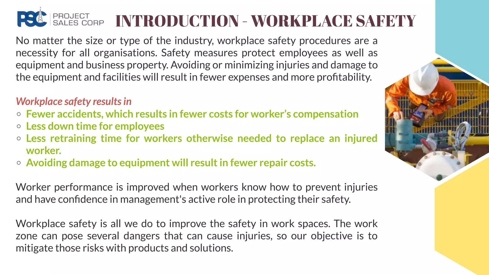 PSC Workplace Safety Guidebook - Dropped Objects Prevention | PPT