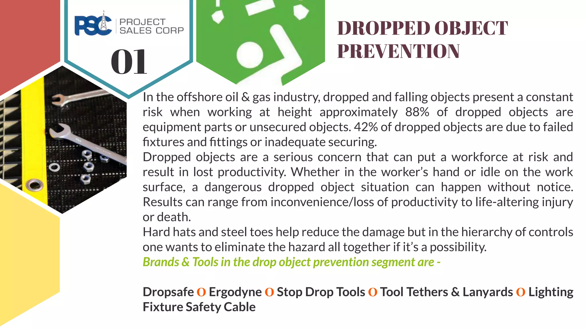 PSC Workplace Safety Guidebook - Dropped Objects Prevention | PPT