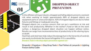 PSC Workplace Safety Guidebook - Dropped Objects Prevention | PPT