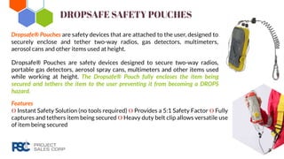 PSC Workplace Safety Guidebook - Dropped Objects Prevention | PPT