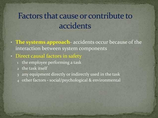 Workplace accidents and_human_error_by_isti | PDF | Injuries | Diseases ...