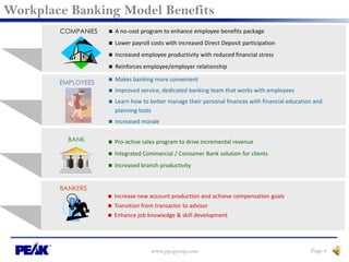 Keys to Successful Workplace Banking (Bank at Work) | PPTX