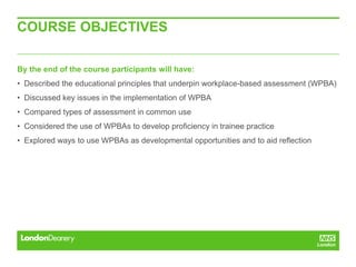 WORKPLACE BASED ASSESSMENT TOOL KIT THREE.ppt