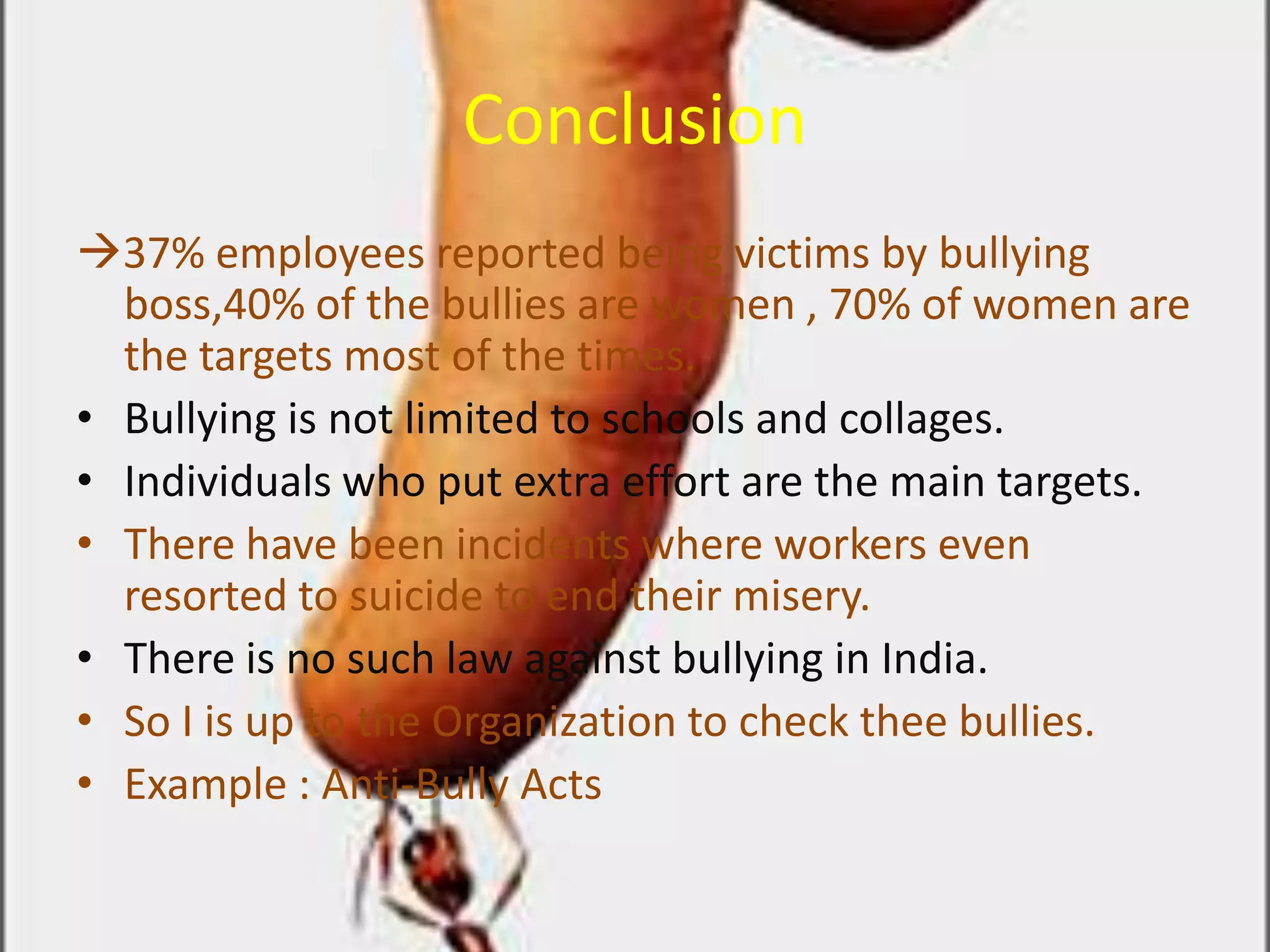 Workplace bullies | PPTX