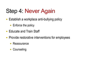 The Impact of Workplace Bullying on Individuals with Disabilities | PPT