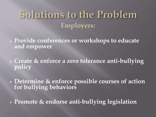 Workplace bullying and its negative affect .pptx