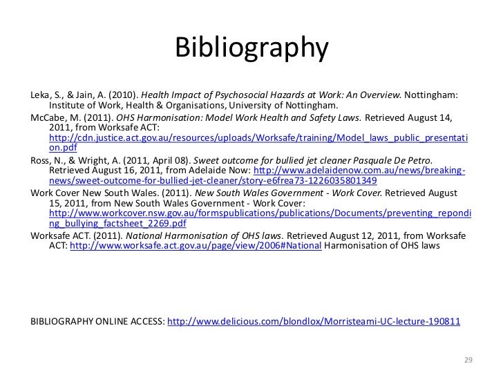 Workplace Bullying Lecture: UC 190811