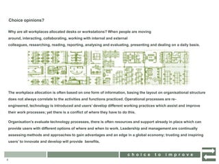Workplace choice | PPTX