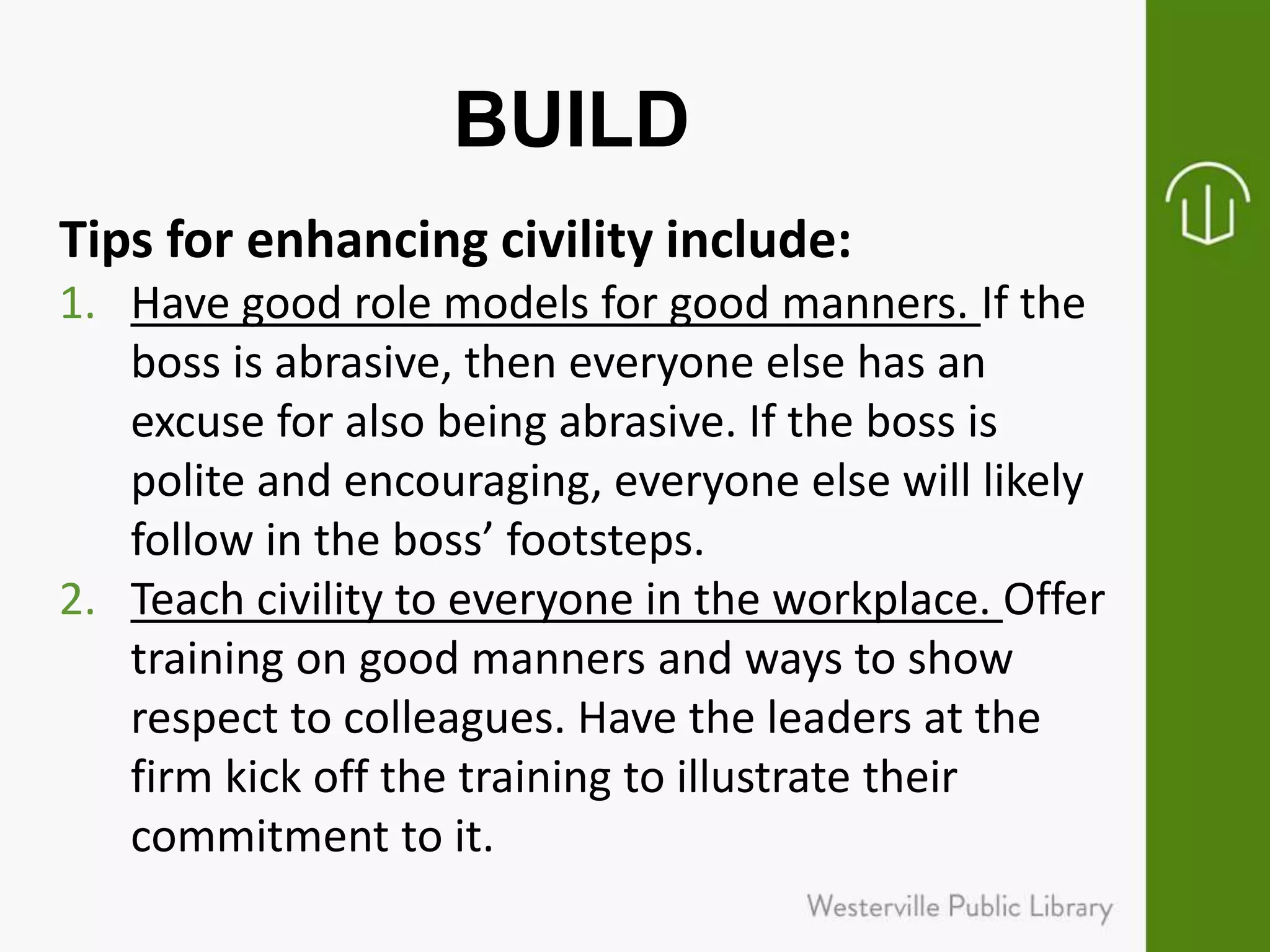 Workplace Civility | PPTX