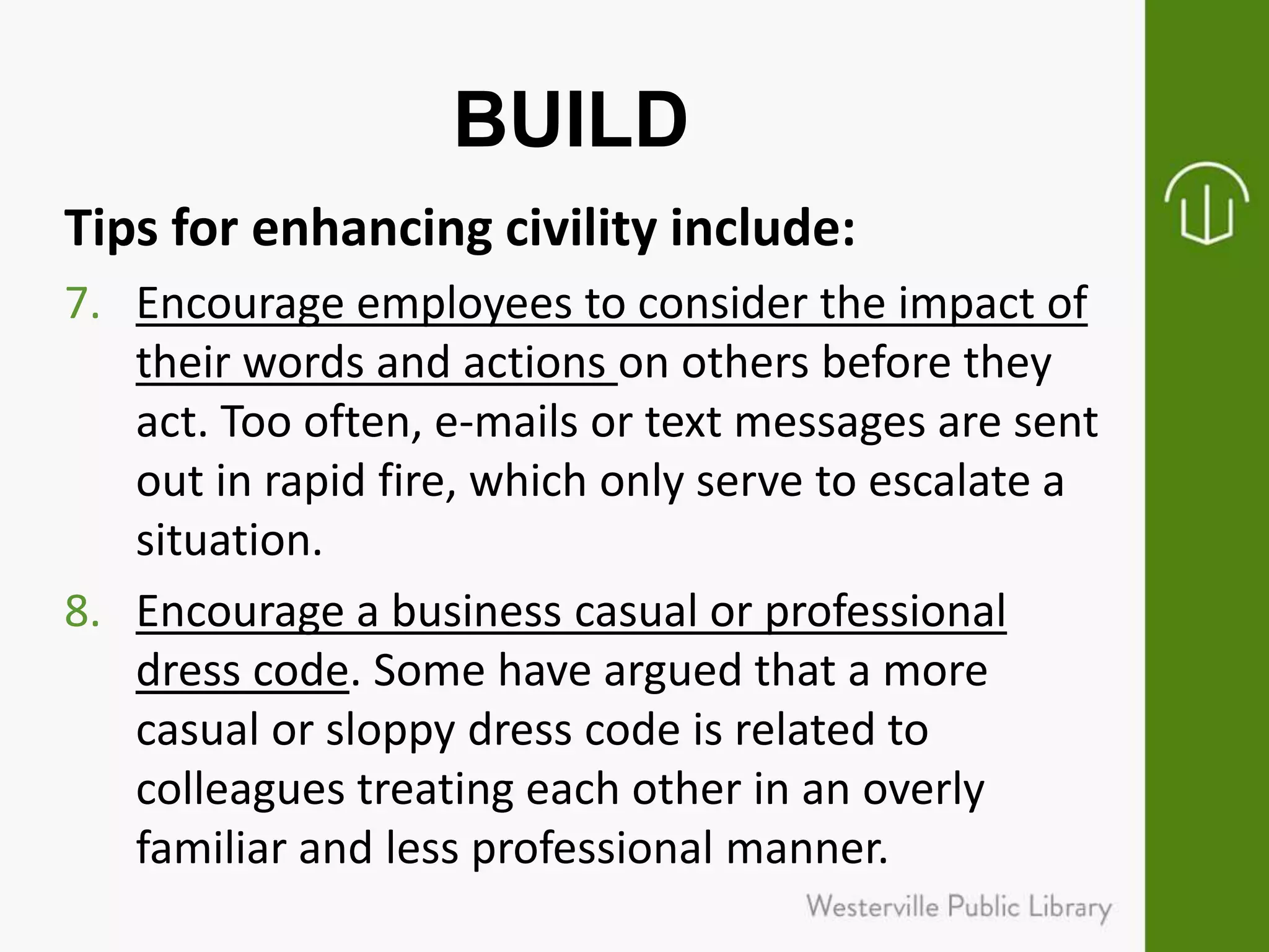 Workplace Civility | PPTX