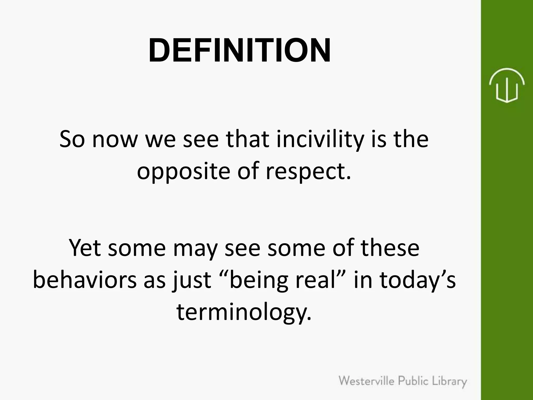 Workplace Civility | PPTX