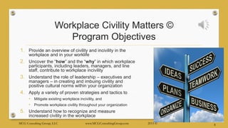 Workplace Civility Matters © | PPT