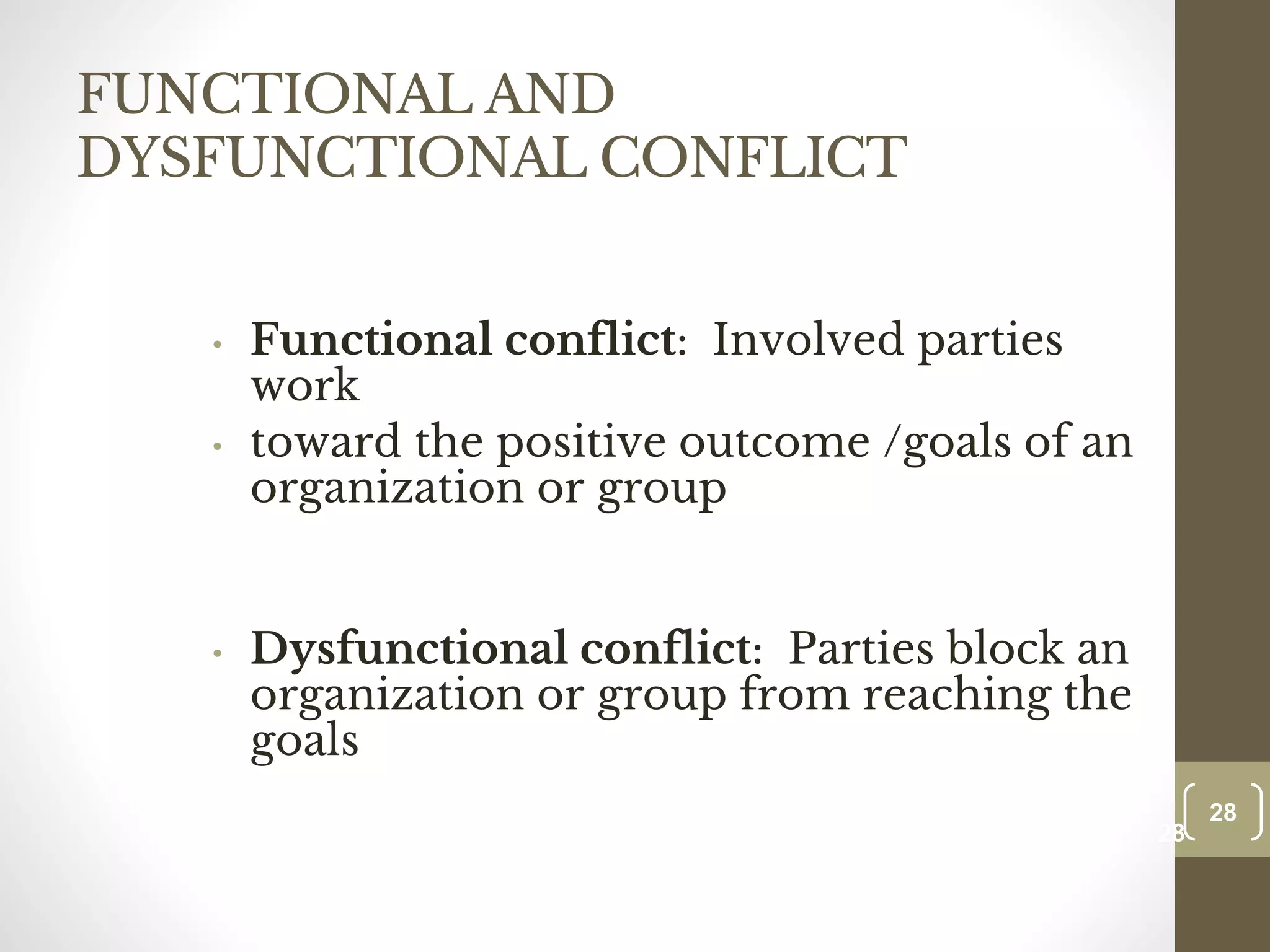 Role of HR to resolve Workplace conflict | PPTX