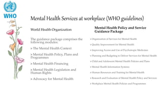 Workplace counselling | PPTX