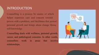 WORK PLACE COUNSELLING INTRODUCTION. PPT | PPTX