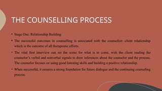 WORK PLACE COUNSELLING INTRODUCTION. PPT | PPTX