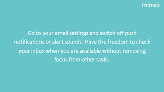 7 Common Workplace Distractions and How to Overcome Them | PPTX