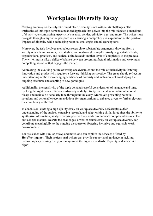 Workplace Diversity Essay.pdf