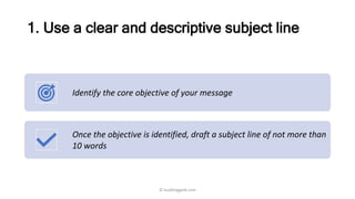 Work Place Email Etiquette - PPT by buddinggeek.com.pptx