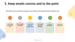 Work Place Email Etiquette - PPT by buddinggeek.com.pptx