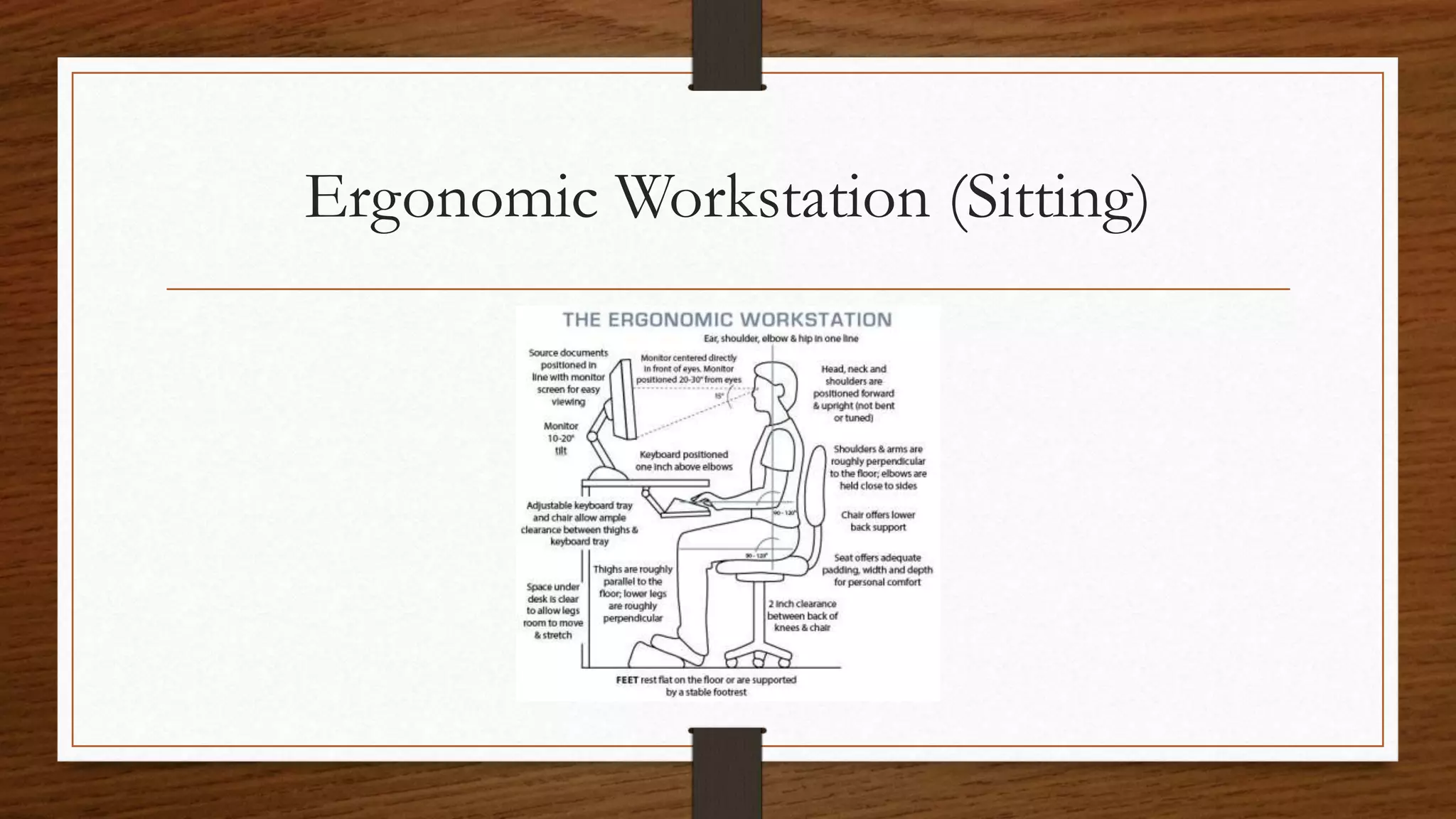 Workplace ergonomics | PPTX