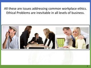 Ethics in the Workplace! | PPTX