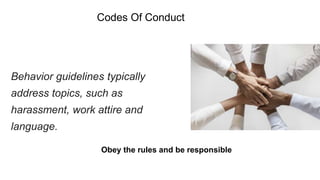 Workplace ethics | PPTX