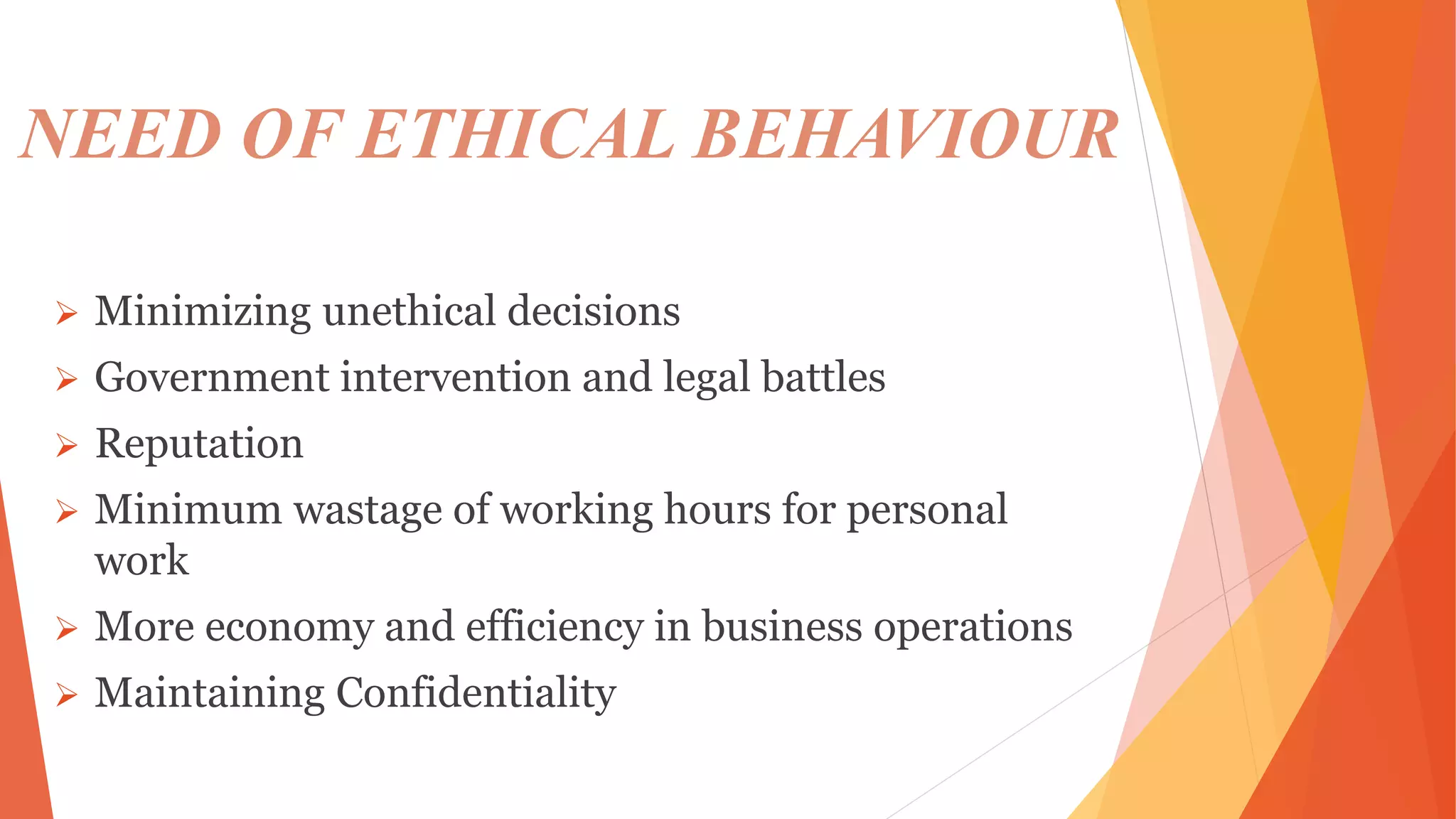 Workplace ethics | PPTX