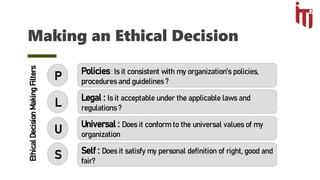 Workplace Ethics- Information Technology | PDF