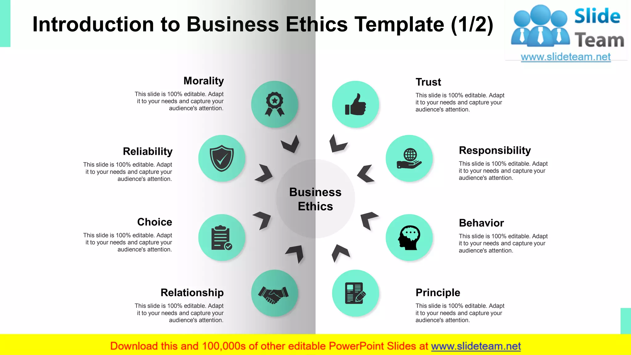 Workplace Ethics PowerPoint Presentation Slides | PDF