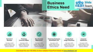 Workplace Ethics PowerPoint Presentation Slides | PDF