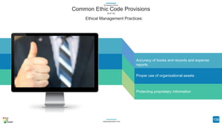 Workplace Ethics Programs (Comprehensive) PowerPoint Presentation 172 ...