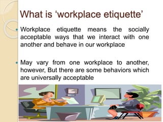 Workplace Behavior | PPTX