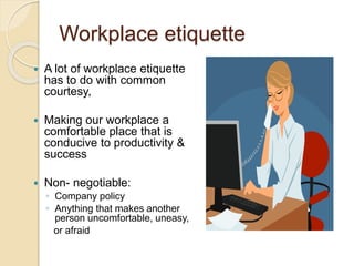 Common Courtesy In The Workplace