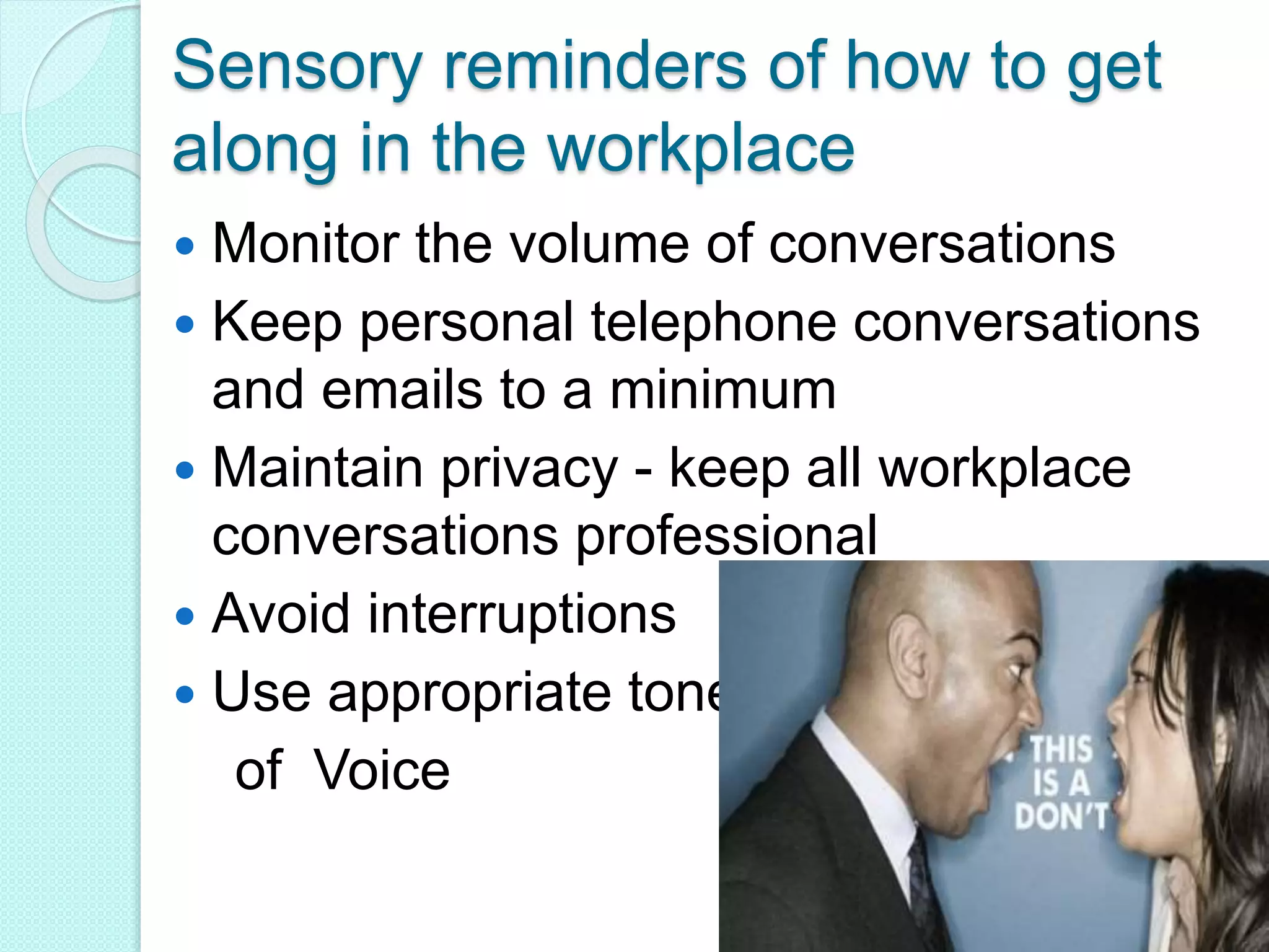 Workplace etiquette & manners | PPTX