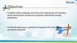 Workplace etiquette & Manners | PPTX