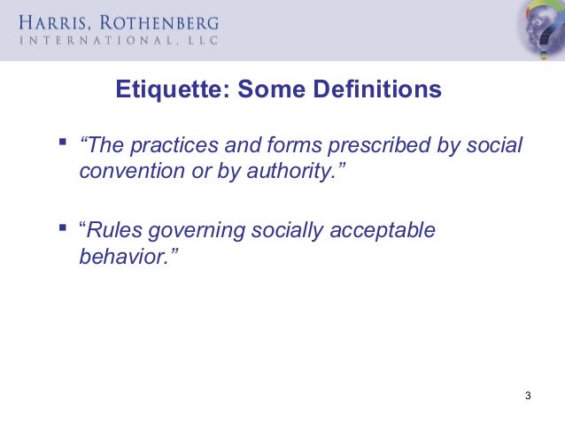 What Is The Definition Of Workplace Etiquette