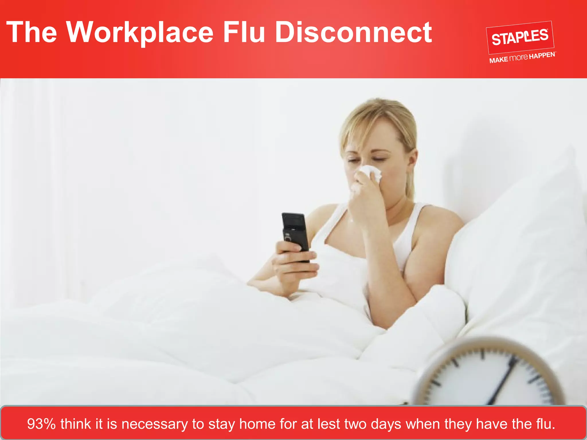 The Workplace Flu Disconnect | PPT | Cold and Flu | Diseases and Conditions
