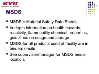 Workplace General Safety Training .ppt | First Aid | Injuries