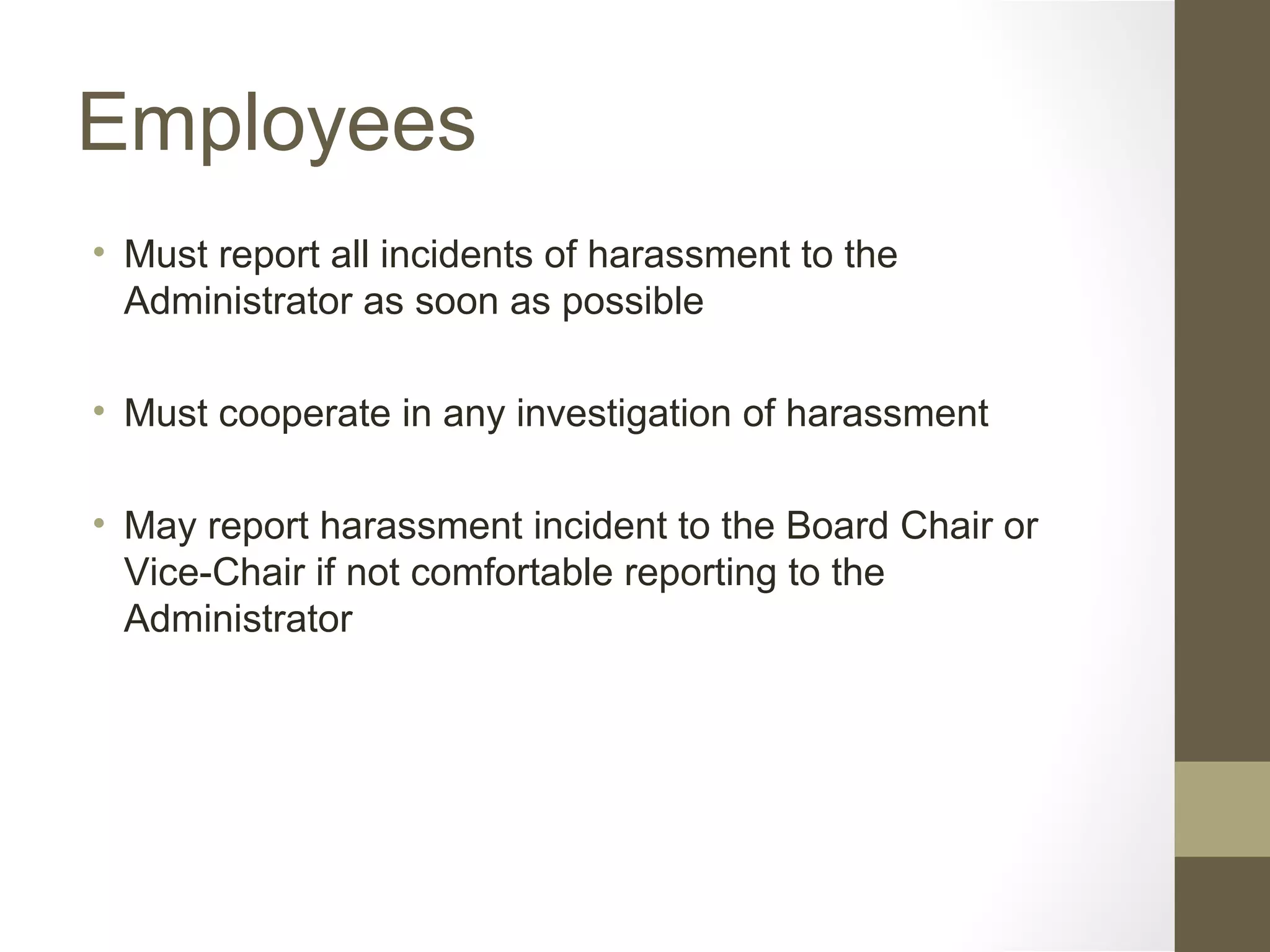 Workplace Harassment Ppt