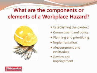 Workplace hazards | PPTX
