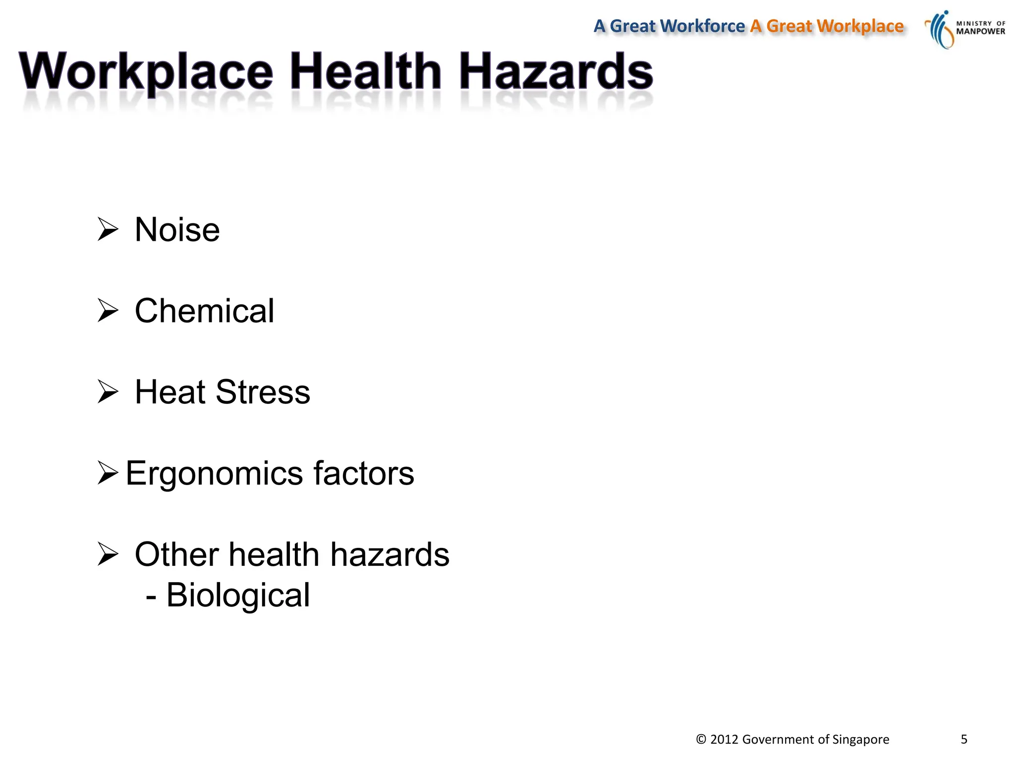 Workplace Hazards safety precautions -01 | PPT