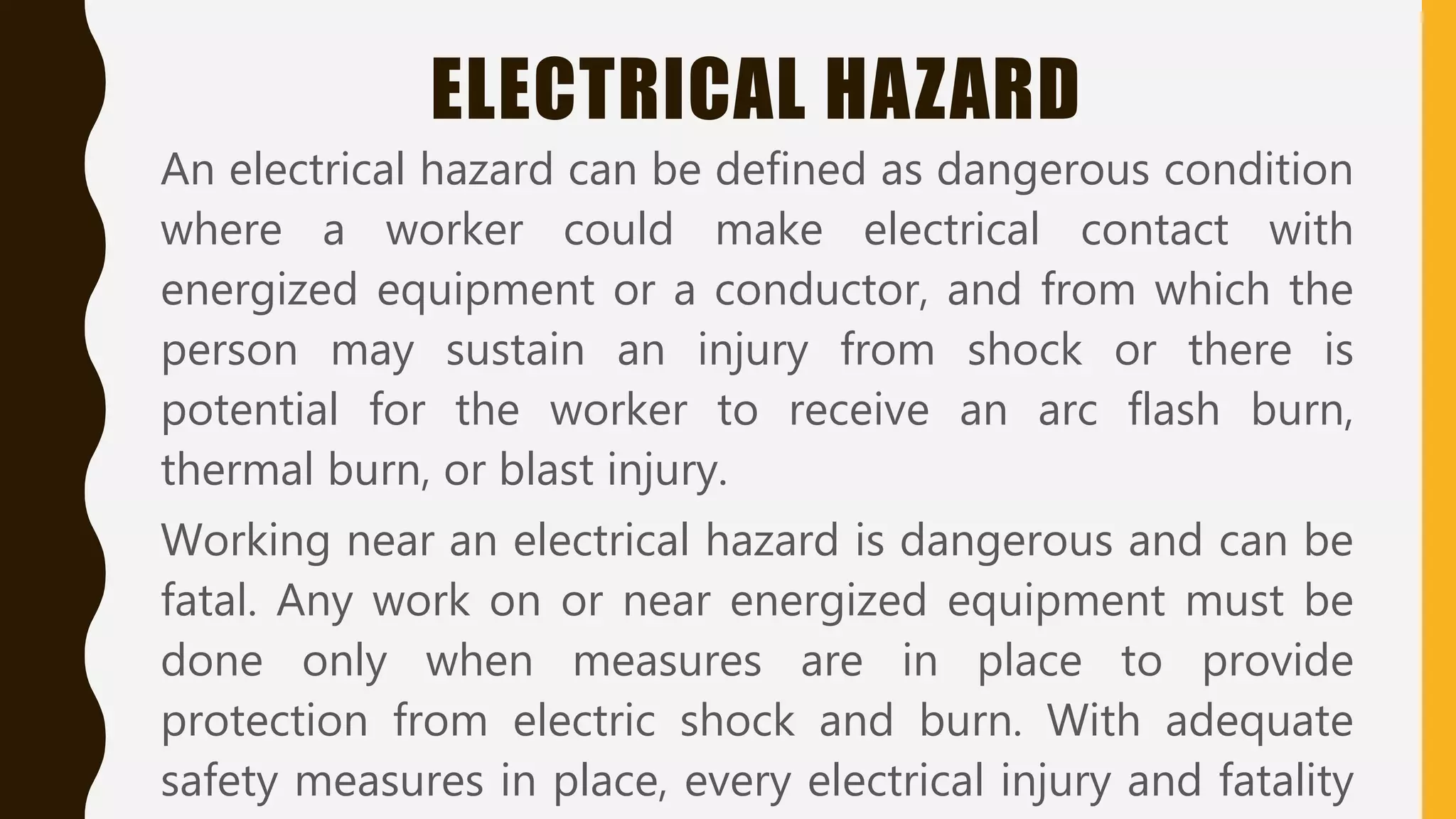 Workplace Hazards and Risks | PPTX