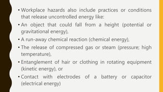 Workplace Hazards and Risks | PPTX