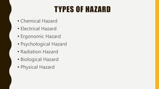 Workplace Hazards and Risks | PPTX