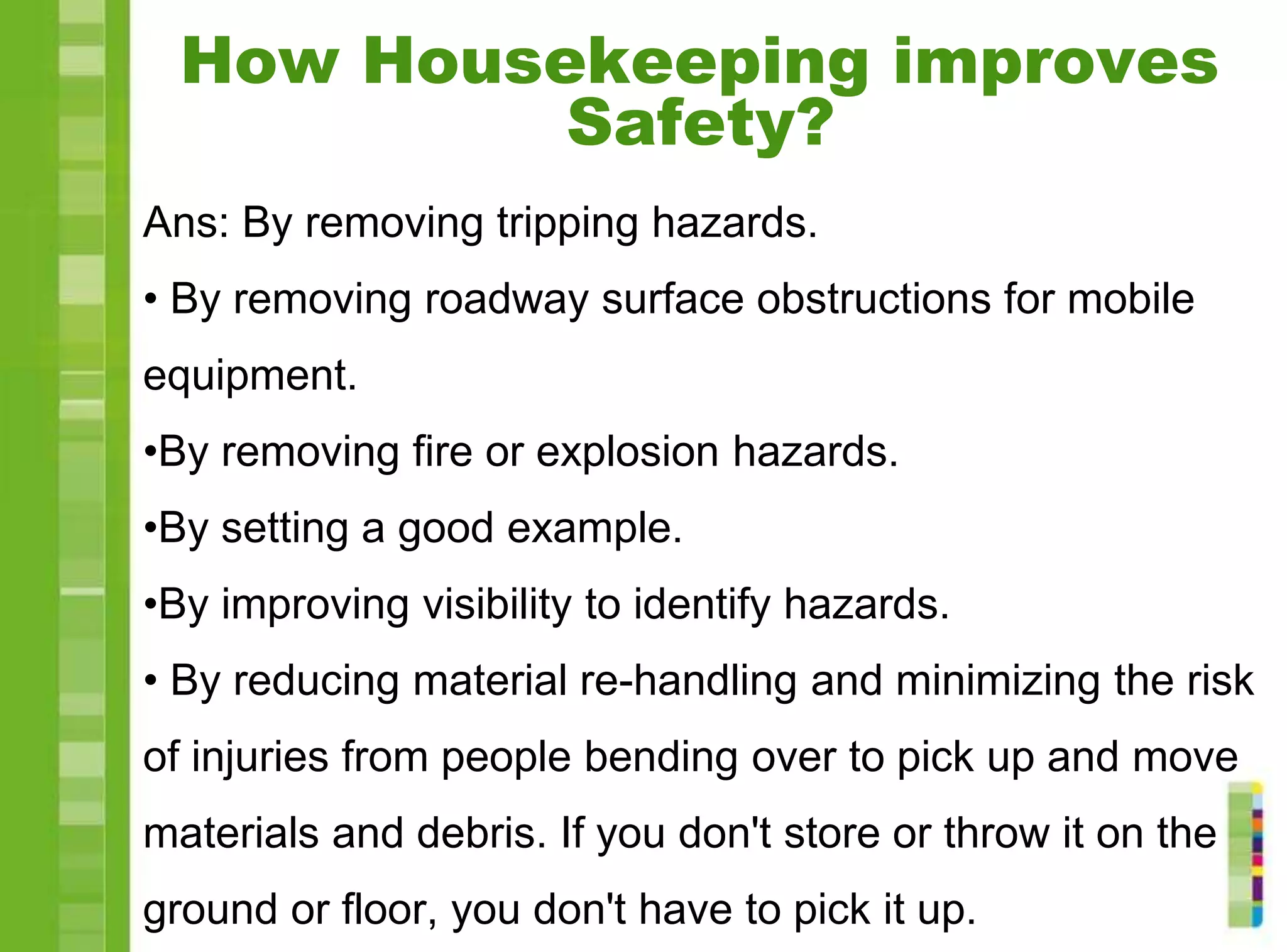 Workplace housekeeping | PPT