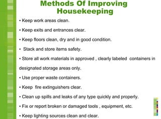 Workplace housekeeping | PPT