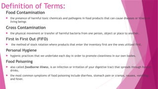 WORKPLACE HYGIENE PROCEDURES.pptx in Bartending | PPTX